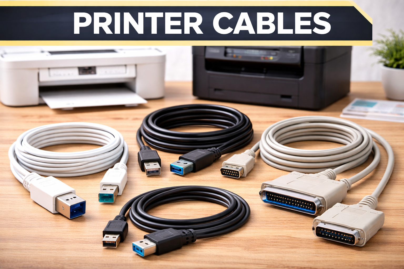 Printer Cables – Reliable & Fast Data Connections for All Printers ...