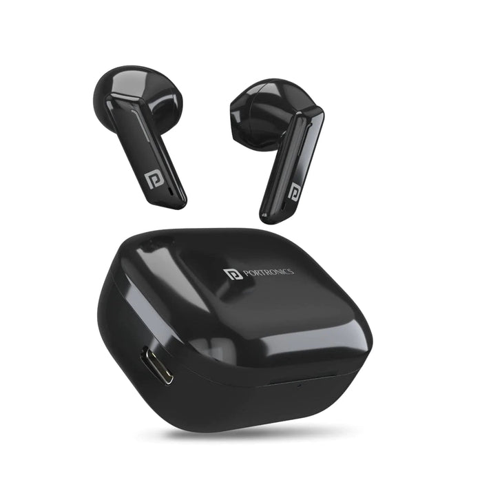 Portronics Harmonics Twins 11 Smart TWS Bluetooth 5.1 Earbuds with Lon ...