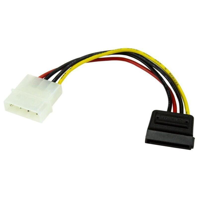 4 Pin Molex to SATA Power Cable Adapter for Internal Hard Disk Drive ...