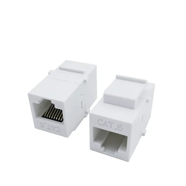 RJ-45 Cat-6 IO Keystone Jack | High-Speed Ethernet Network Connector ...