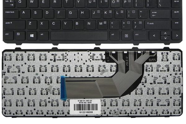 Laptop Keyboard for HP ProBook 440 G1, 430, 445, 640, 645 Laptops Key ...
