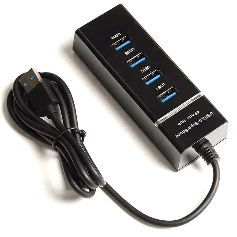 Buy USB 3.0 Hub with 4 Ports, Hi-Speed Data Transfer, LED Indication ...